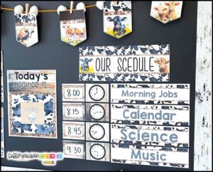 Creating A Cozy Classroom: Cow Print Classroom Decorations For A Warm ...