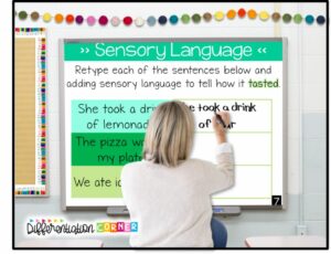 How To Teach Descriptive Writing Sensory Language In Elementary ...