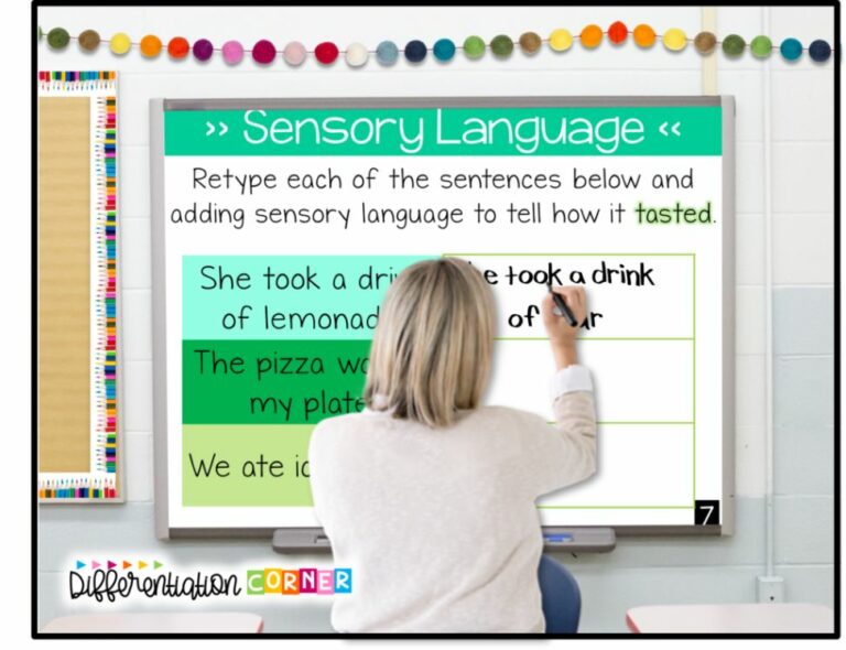 How To Teach Descriptive Writing Sensory Language In Elementary ...
