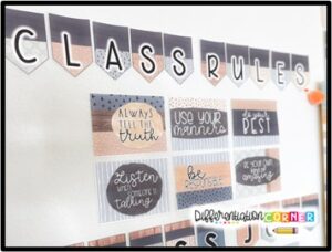 Neutral Classroom Decor For An Earthy Calm Classroom | Differentiation ...