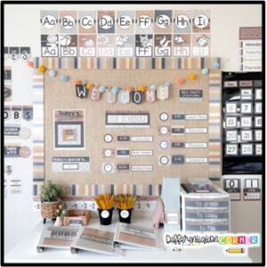 Neutral Classroom Decor For An Earthy Calm Classroom | Differentiation ...