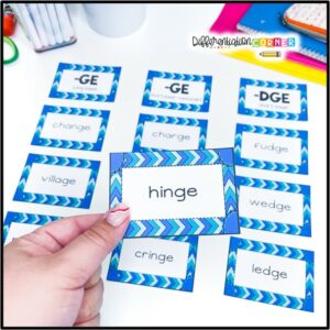 A Teacher's Guide To GE And DGE Words | Differentiation Corner