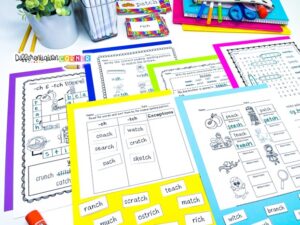 How To Teach CH & TCH Words Spelling Rule + Fun Activities For Your ...